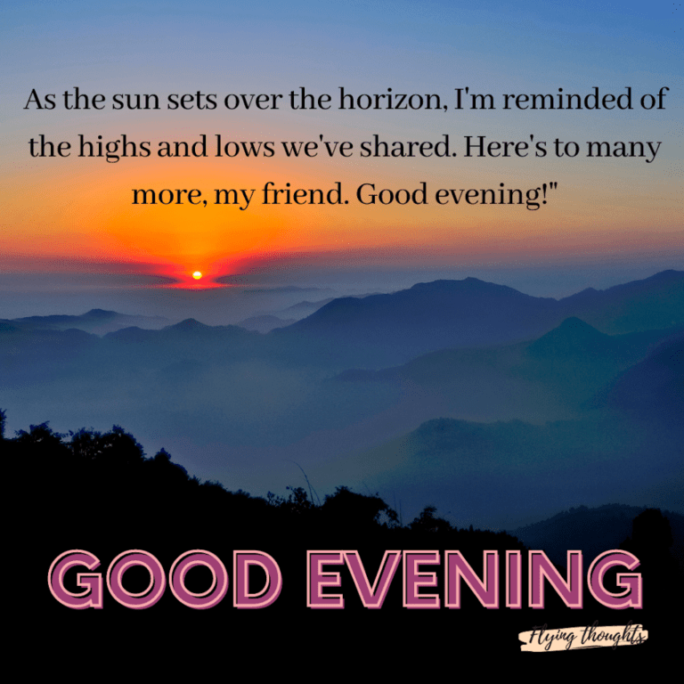 Good Evening Messages for Friends: Brighten Their Evenings
